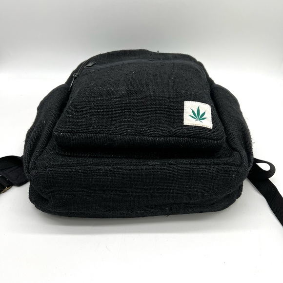 Puzzlestack | Bags | Kailash Himalayan Pure Hemp Black Backpack | Poshmark